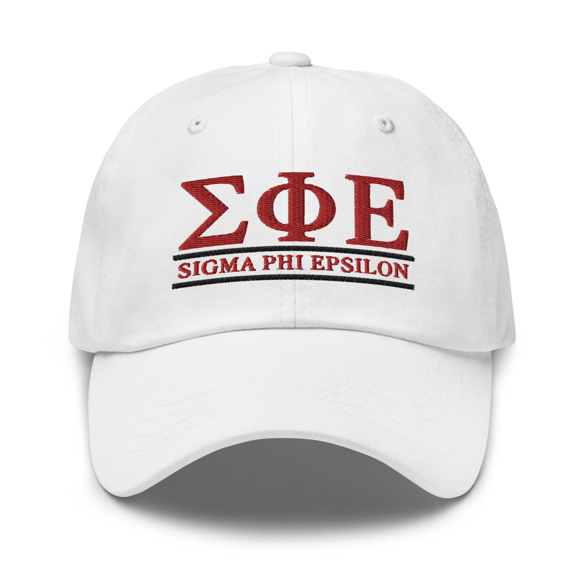 SigEp Letters Hat in White – The Sigma Phi Epsilon Store (SigEp)