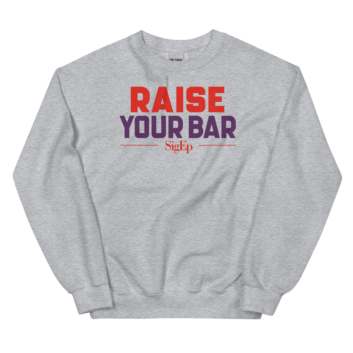 SigEp Raise Your Bar Crewneck – The Sigma Phi Epsilon Store (SigEp)