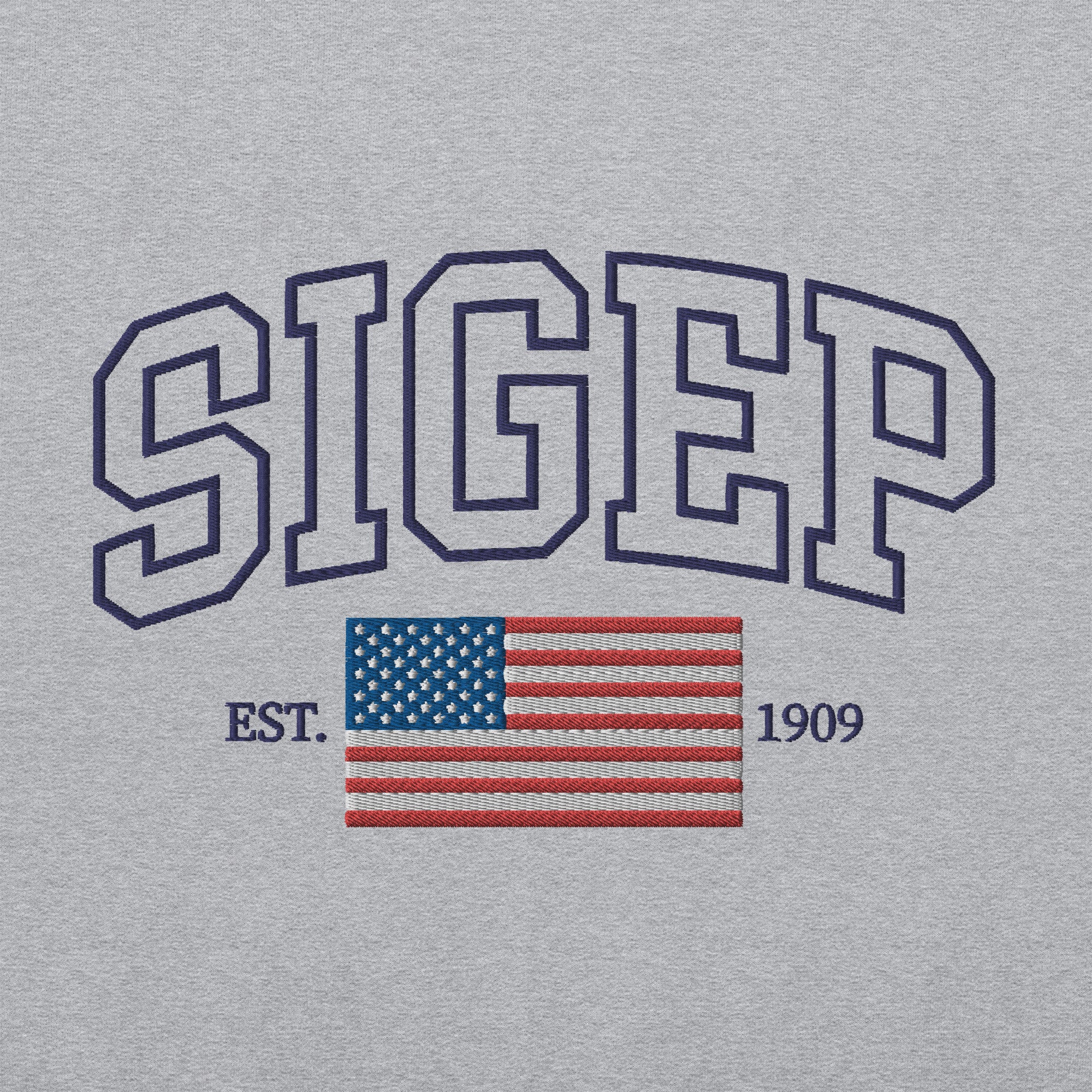 SigEp Americana Embroidered Crewneck – The Sigma Phi Epsilon Store (SigEp)