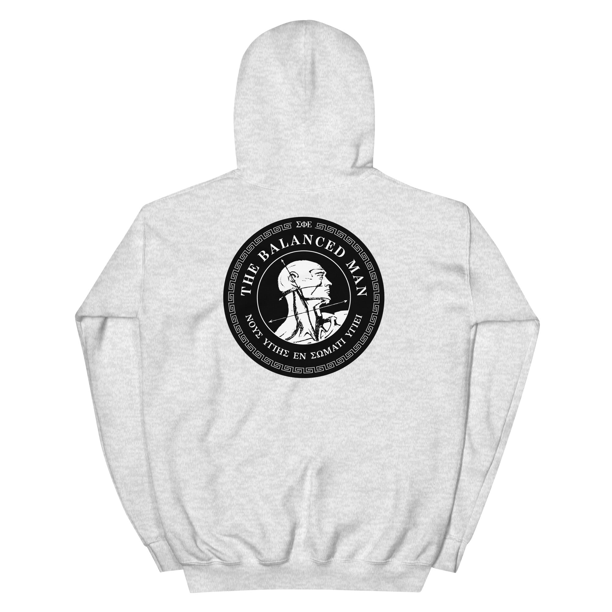 SigEp Balanced Man Hoodie in Ash – The Sigma Phi Epsilon Store (SigEp)