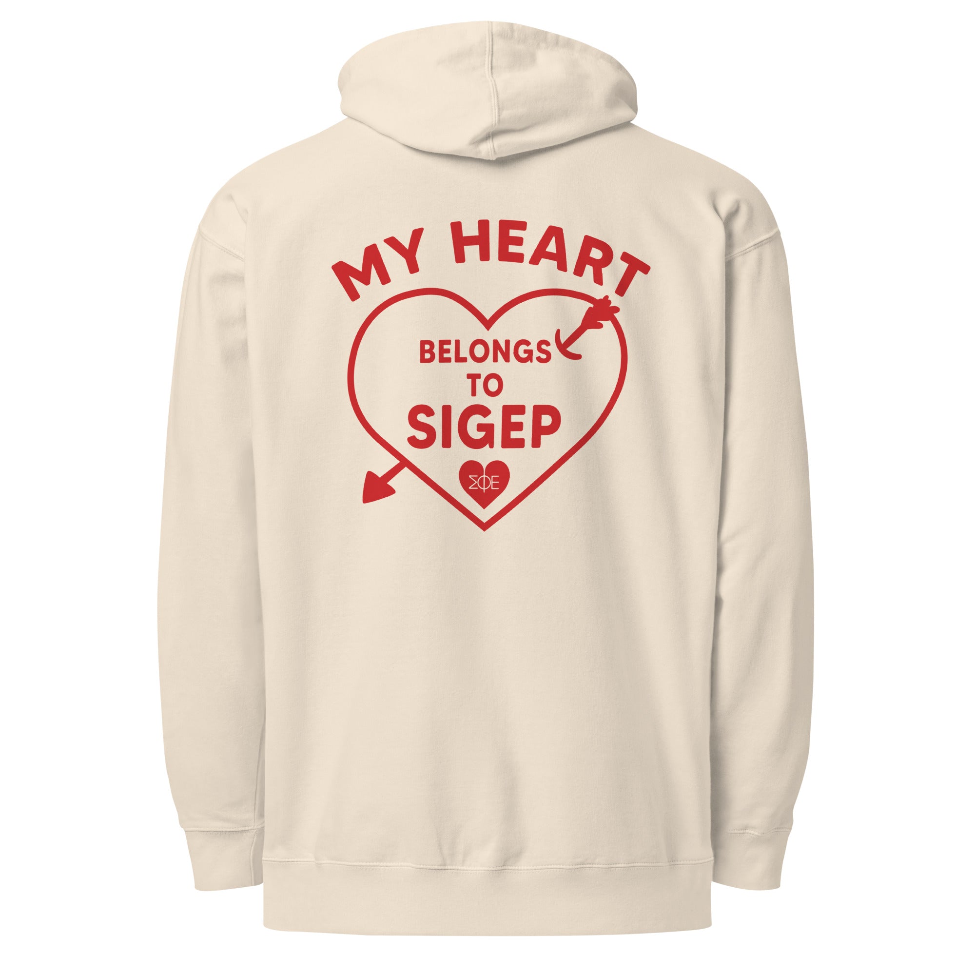 My heart belongs to SigEp Hoodie (2024) – The Sigma Phi Epsilon Store ...