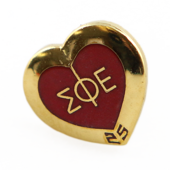 Official SigEp Merchandise - 25 Year Member Lapel Pin – The Sigma Phi ...