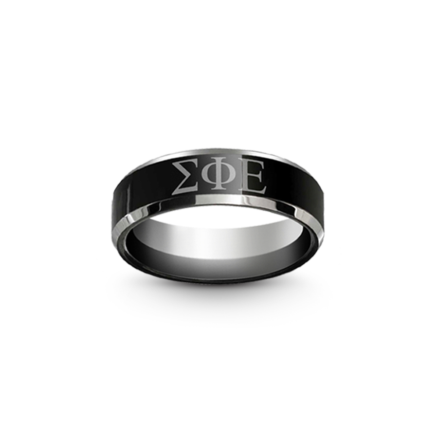 Jewelry: Tungsten Ring – The Sigma Phi Epsilon Store (SigEp)