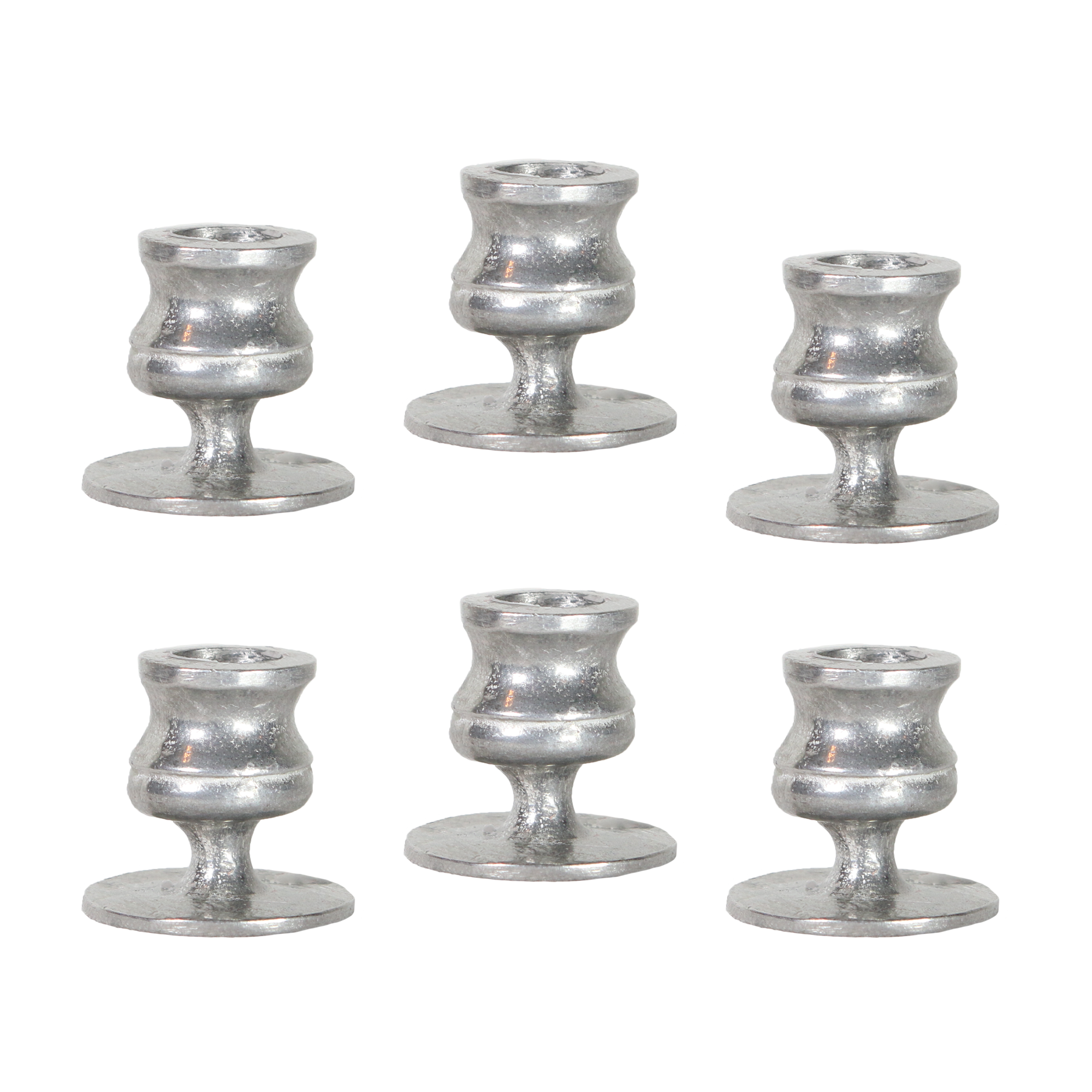 Buy Candles Holders set of 6 - Made by Stainless Steel – The Sigma Phi ...